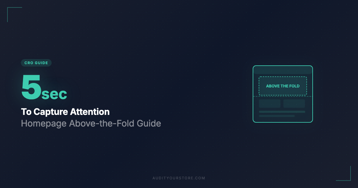 Homepage Optimization for Ecommerce: Above-the-Fold Best Practices ...